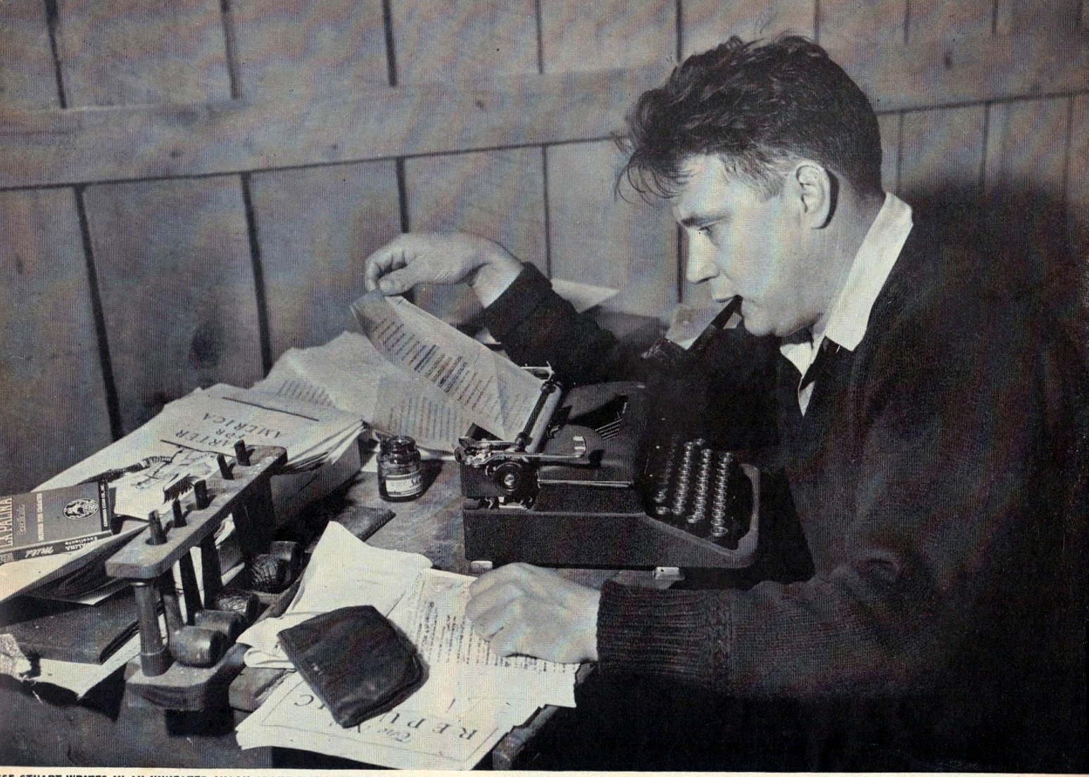 Famous Pipe Smokers: Jesse Stuart