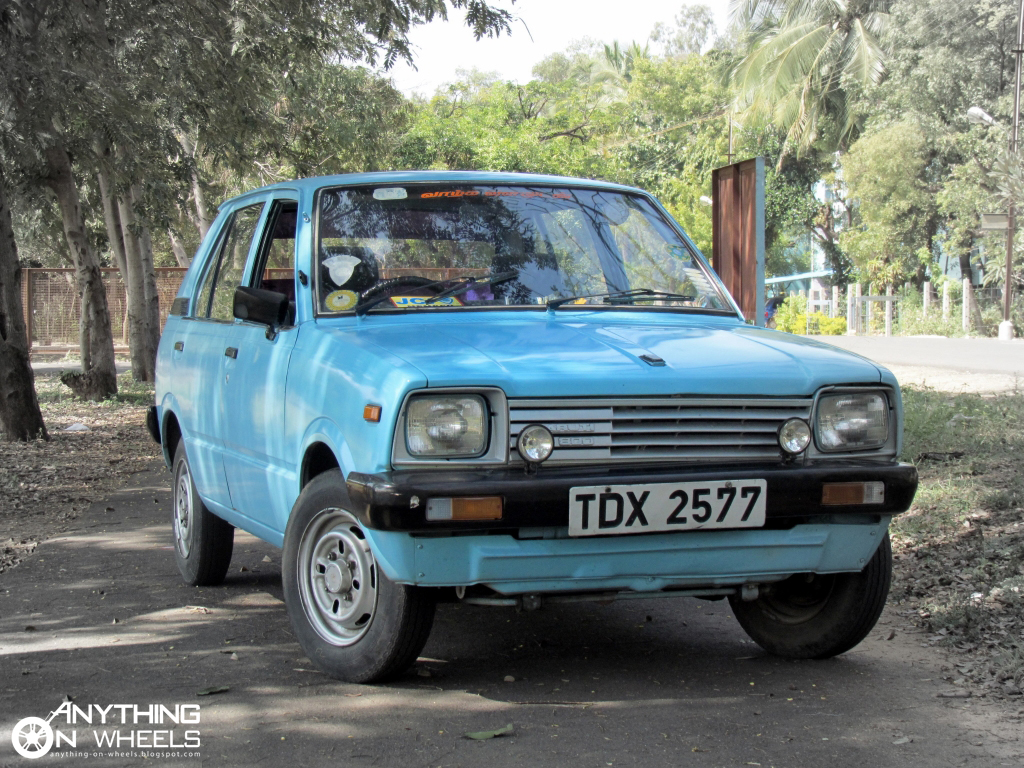ANYTHING ON WHEELS: Driven #11: 1984 Maruti 800