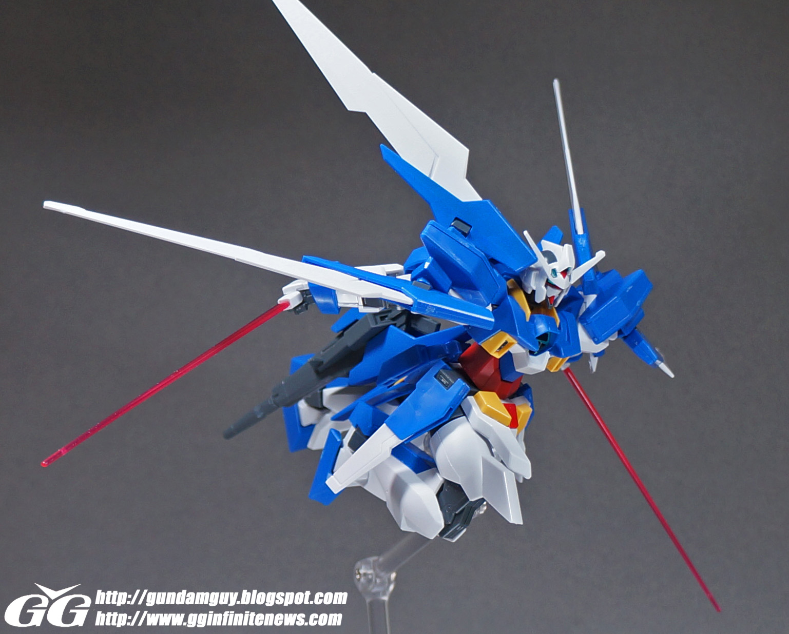 GUNDAM GUY: HG 1/144 Gundam AGE-2 Normal - Review Images by Gundam Guy