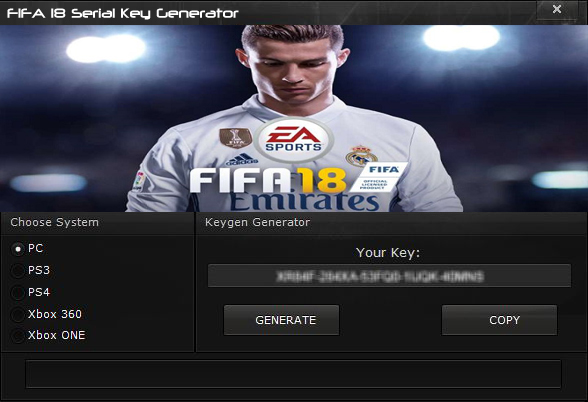 FIFA 18 Serial Key Generator Features