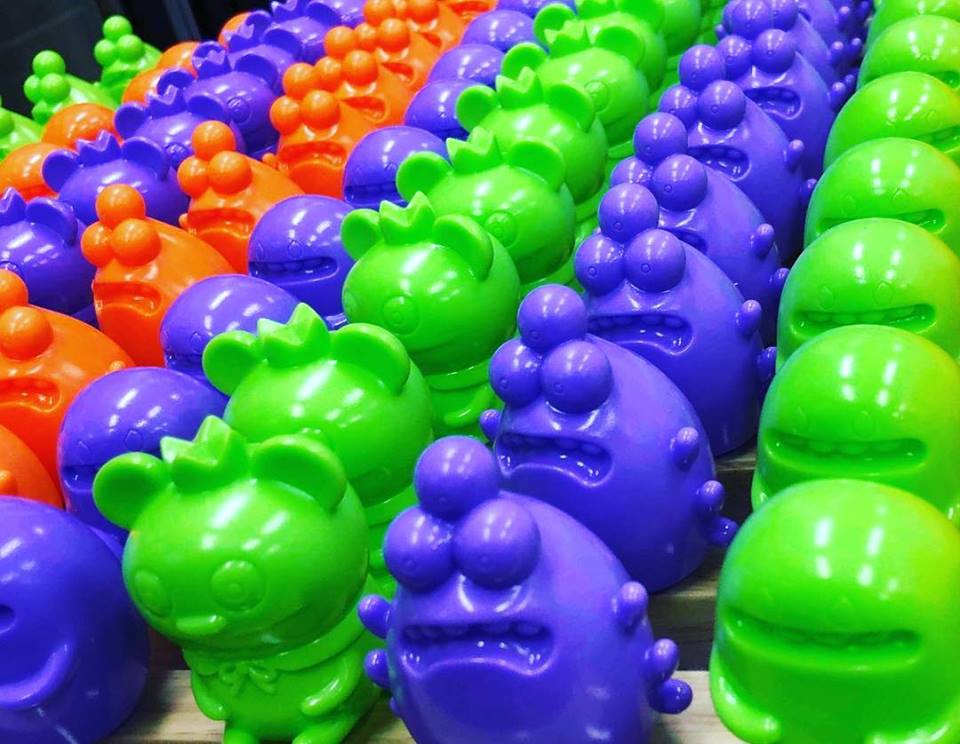 Bossy Bear x Spider Boom mini figures for Thailand Toy Expo 2019