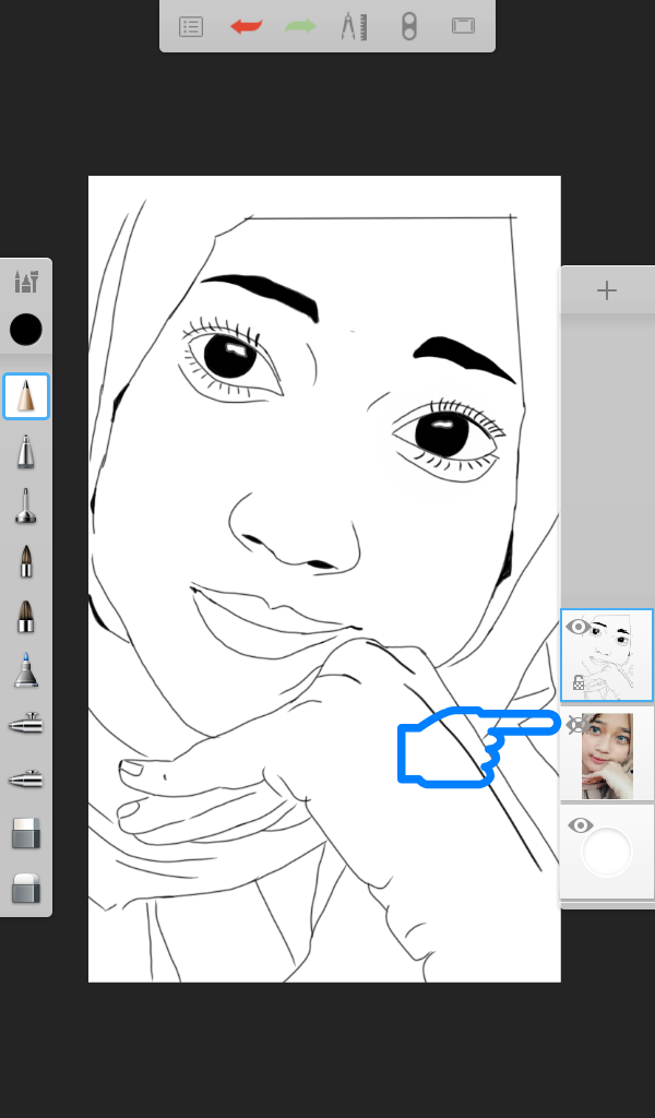 Cara Edit Foto Line Art Dengan Aplikasi Autodesk Sketbook Android - ART ...