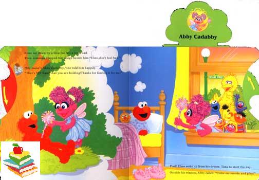 Kampung Buku Anak: Elmo & The Lost Wand - Push & Pop Up Book