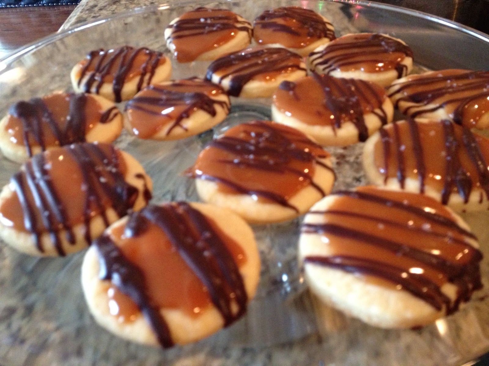 The Food Driven Life: Salted Caramel Shortbread Cookies