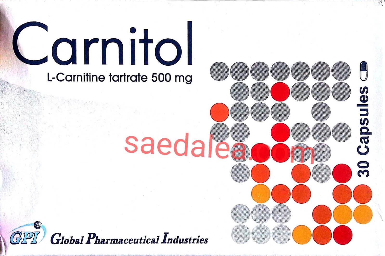 كارنيتول Carnitol كبسول مكمل غذائى لنقص العضلات ولتحسين الصحة العامة