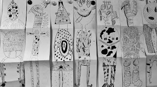 TNPS Student Artists: STAGE 2 - YEAR 3 and 4 EXQUISITE CORPSE