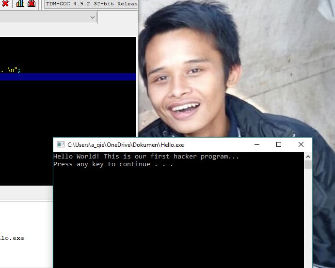 Membuat Program Sederhana Dengan C++