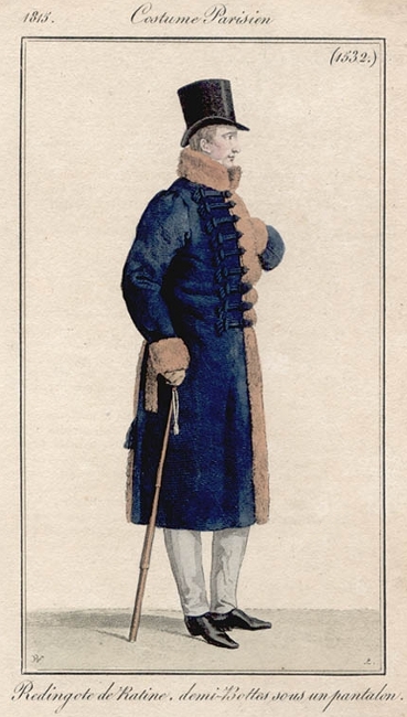 Zinne's Blog: Mens Regency Fashion 1815 - 1820