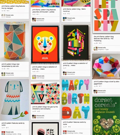 print & pattern: PINTEREST - print & pattern