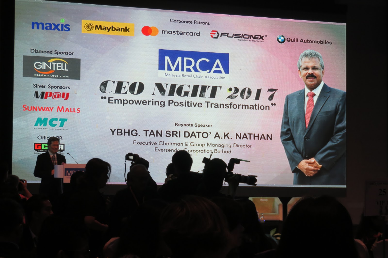 Kee Hua Chee Live!: TAN SRI A.K NATHAN GAVE HIGHLY APPLAUDED TALK ON ...