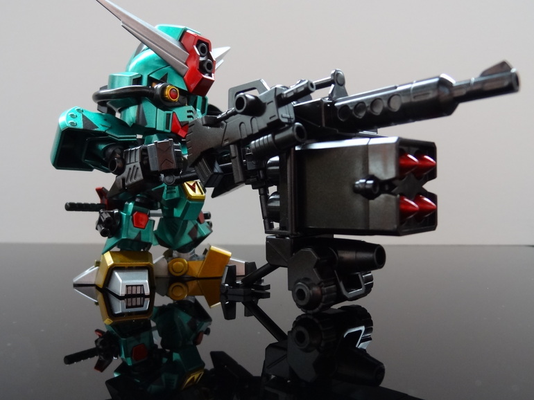 SD Legend BB Command Gundam painted build