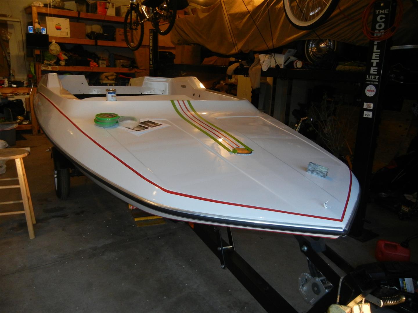 1976 Bicentennial Edition Glastron GT-150: April 4th, 2012 - Red ...