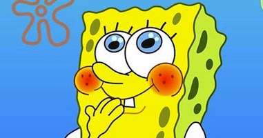 Spongebob Blushing