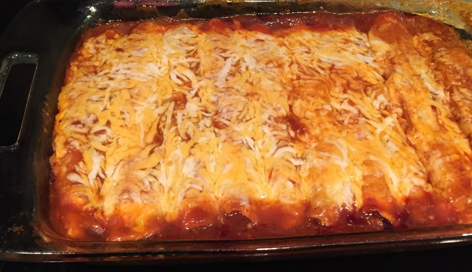 Angie Norbeck's Cookbook: Cheese Enchiladas