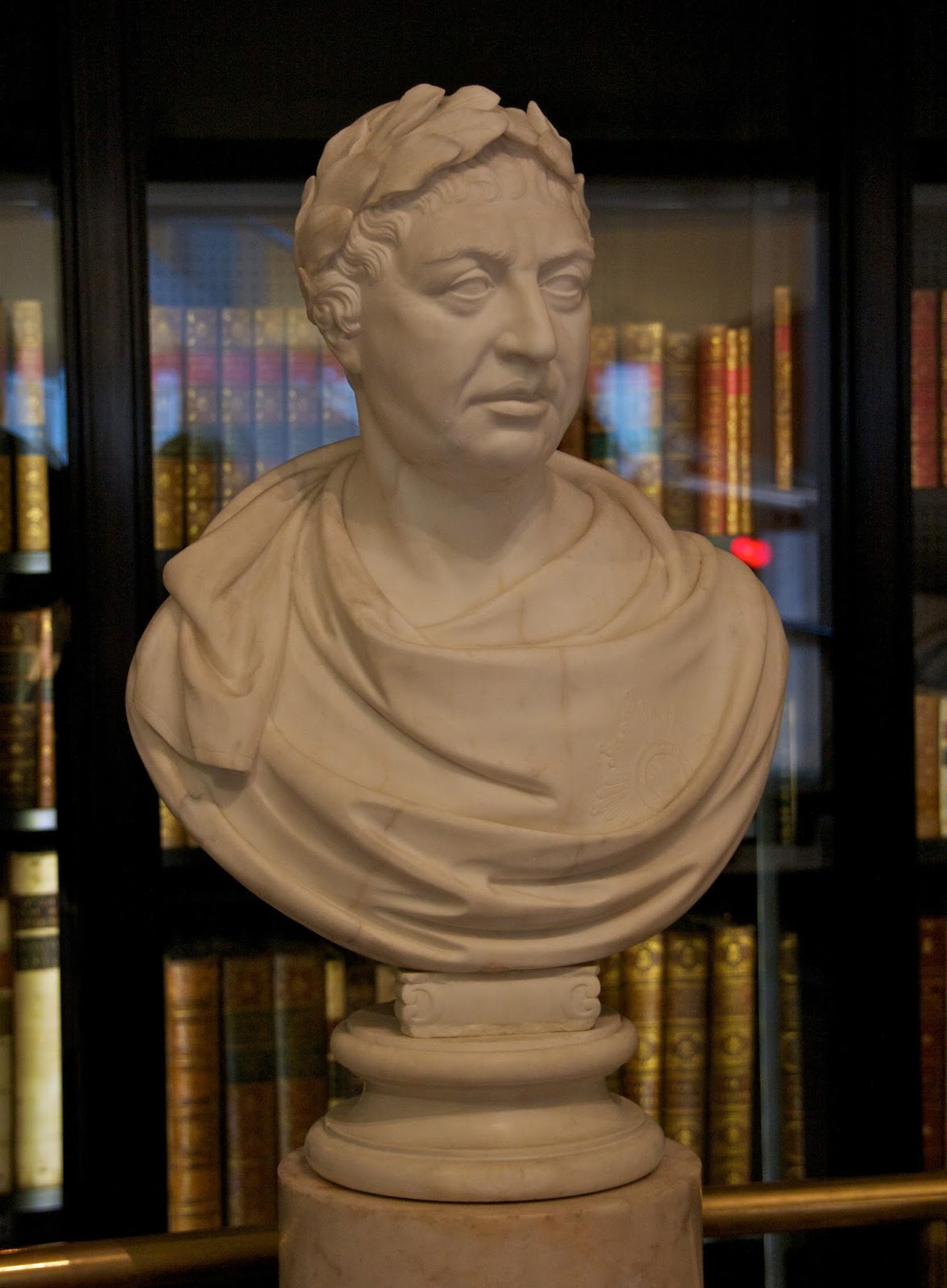 English 18th Century Portrait Sculpture: Marble Bust of George III by ...