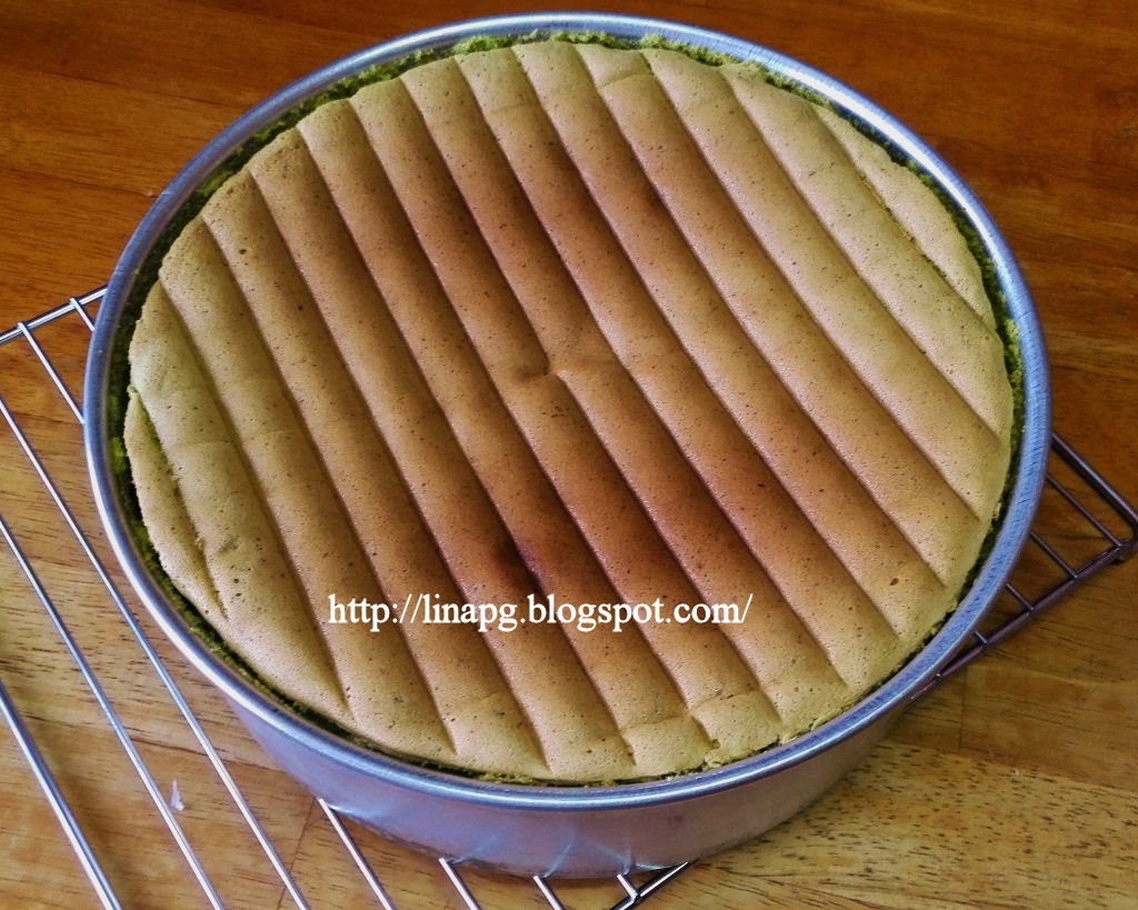 Resepi Kek Span Dan Kastad Pandan - TERATAK MUTIARA KASIH