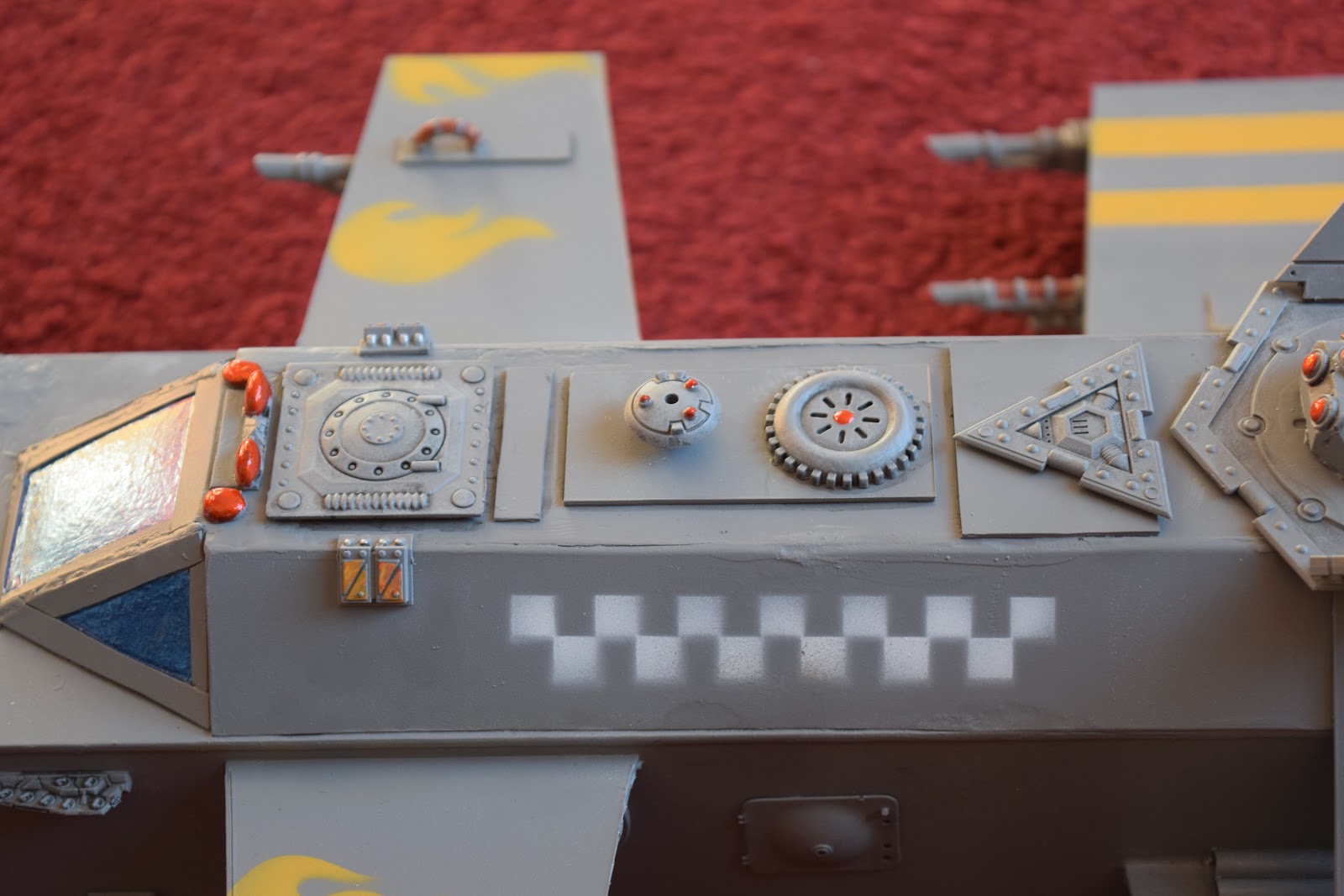 John's Toy Soldiers: Scratch Built Imperial Navy Fury Interceptor P5