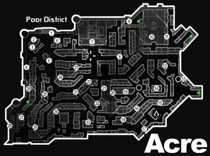 Assassins creed: Mapas de assassins creed