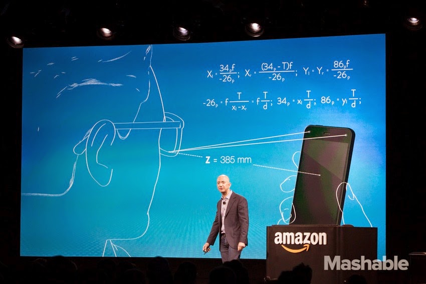 Amazon Fire Phone Uses 4 IR Cameras for 3D UI - F4News