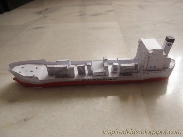 inspiredkids: 5.12.11 - Paper tanker ship craft