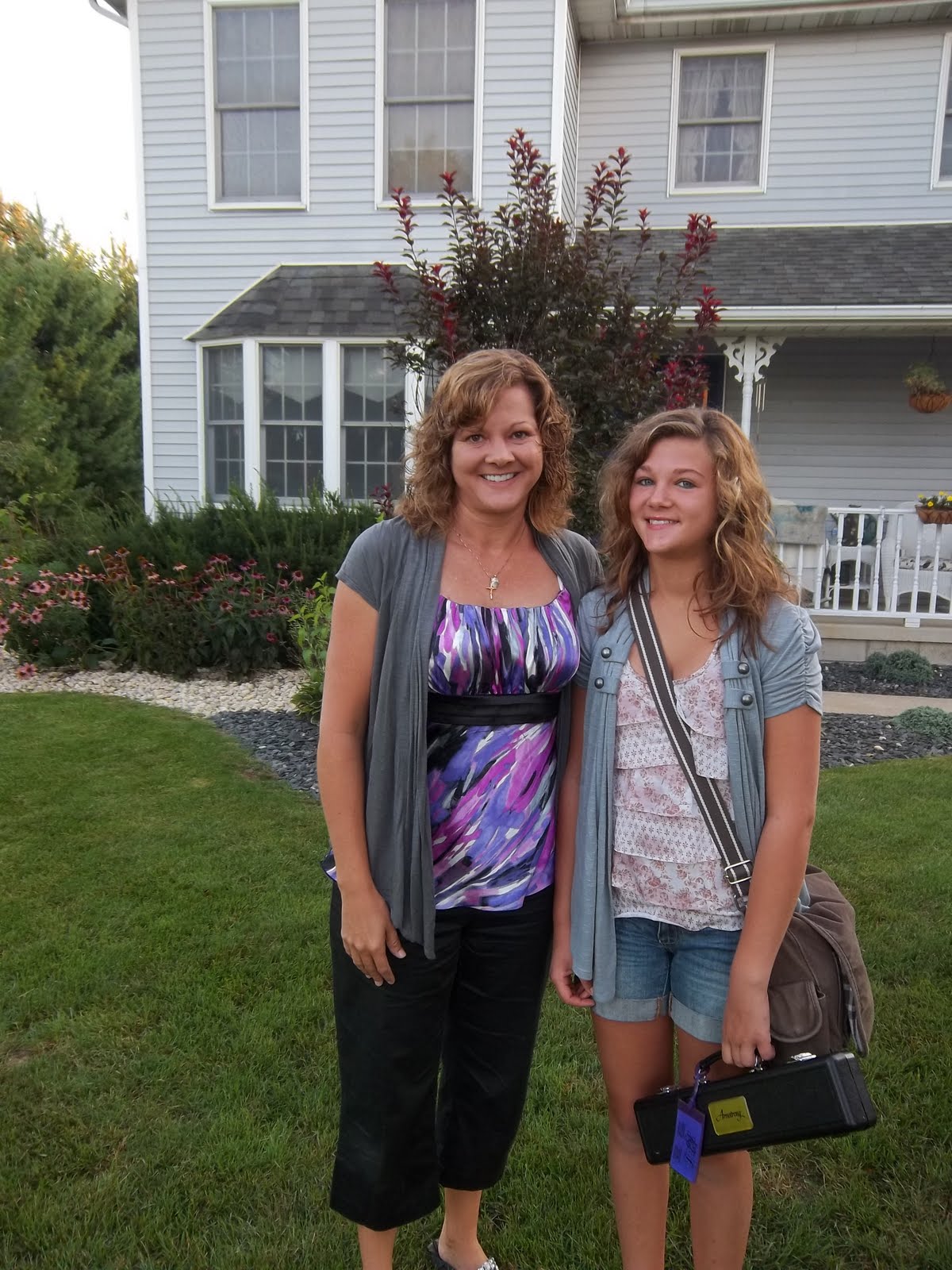 Support For Christi Thomas: First Day of 7th Grade