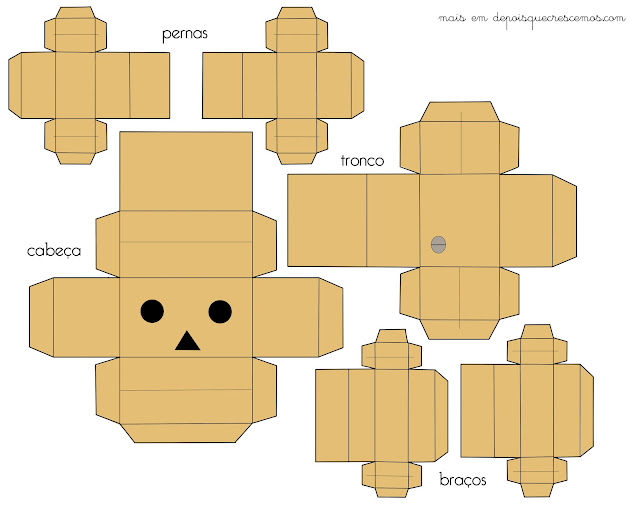 Danbo molde - Imagui