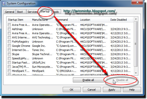 လြင္မင္းဗိုလ္(နည္းပညာ): How to make Windows 7 Startup Faster
