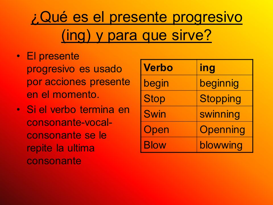 KONDA: PRESENTE SIMPLE-PRESENTE PROGRESIVO.