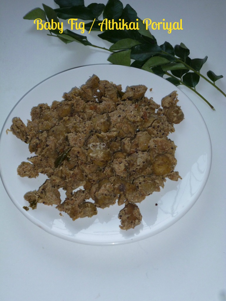 Cooking In Paris: Athikai / Baby Fig / Anjeer Poriyal | Poriyal Recipes
