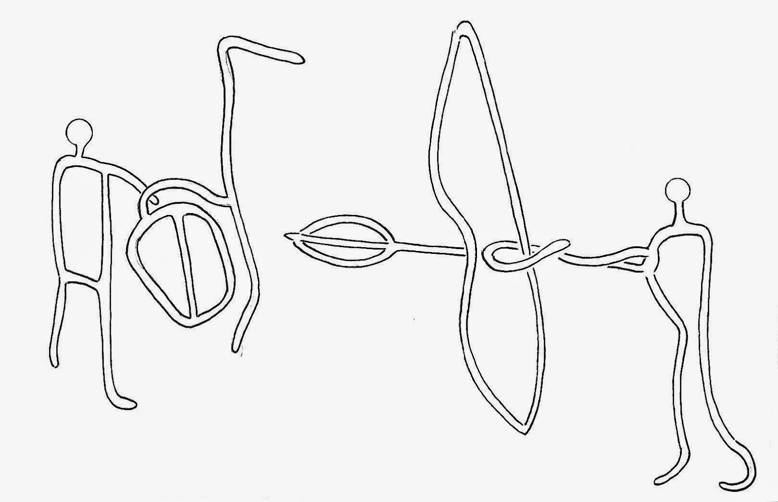 Rock Art Blog: WHERE BARRY FELL – CASTLE GARDENS, WYOMING #2: