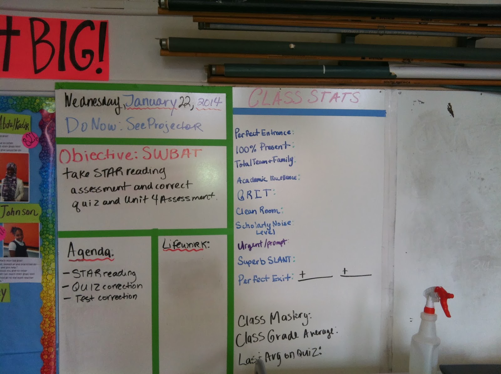 Lyon Academy Pre-K-8 : Classroom Non-Negotiables