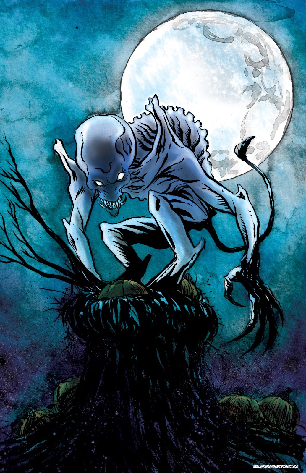 The Art of Jason Flowers: PUMPKINHEAD