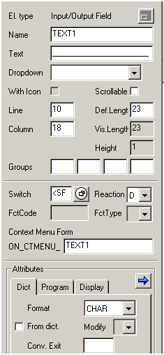 SAP Blogs: Context menu is a dialog program page3...