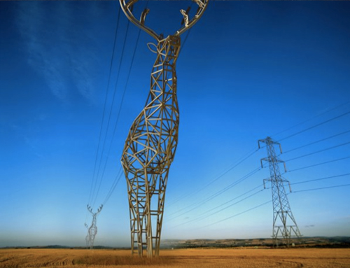Deer-Shaped Power Line Towers by Moscow-Design Depot | Blog hangat