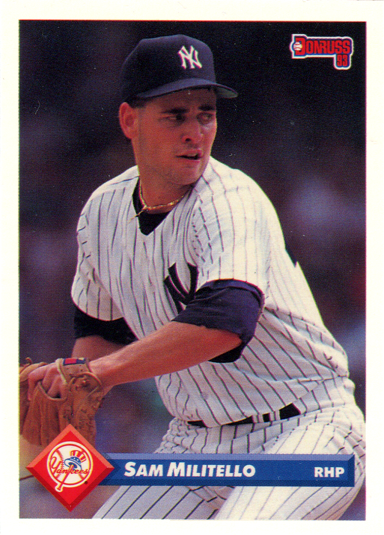 Junk Wax Prospector - Sam Militello - New York Yankees