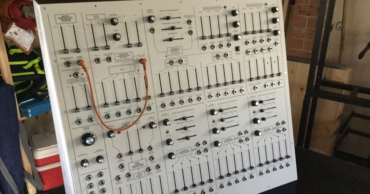 MATRIXSYNTH: Macbeth M5N Semi Modular Synthesizer SN AC3004