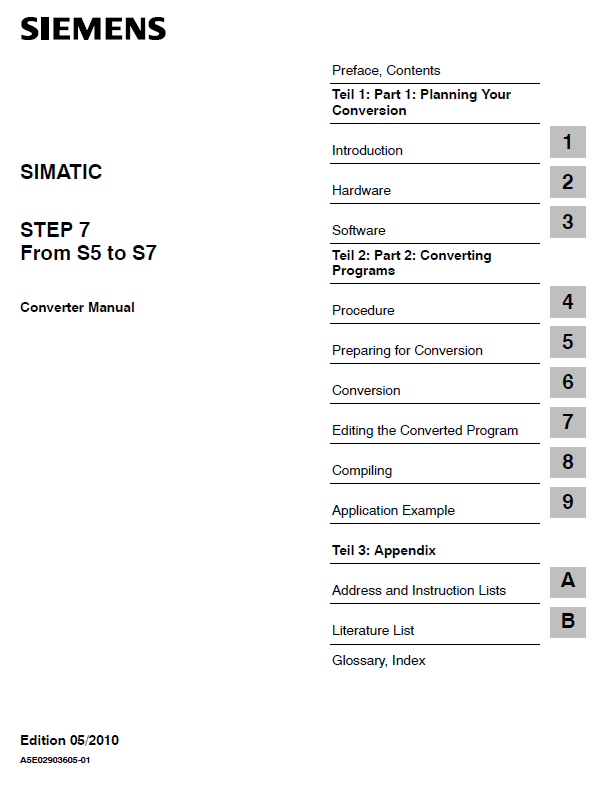Siemens S7 Programming: STEP 7 - From S5 to S7