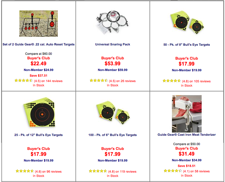 Hunting Adventures: The Sportsman's Guide, The online hunting disount store