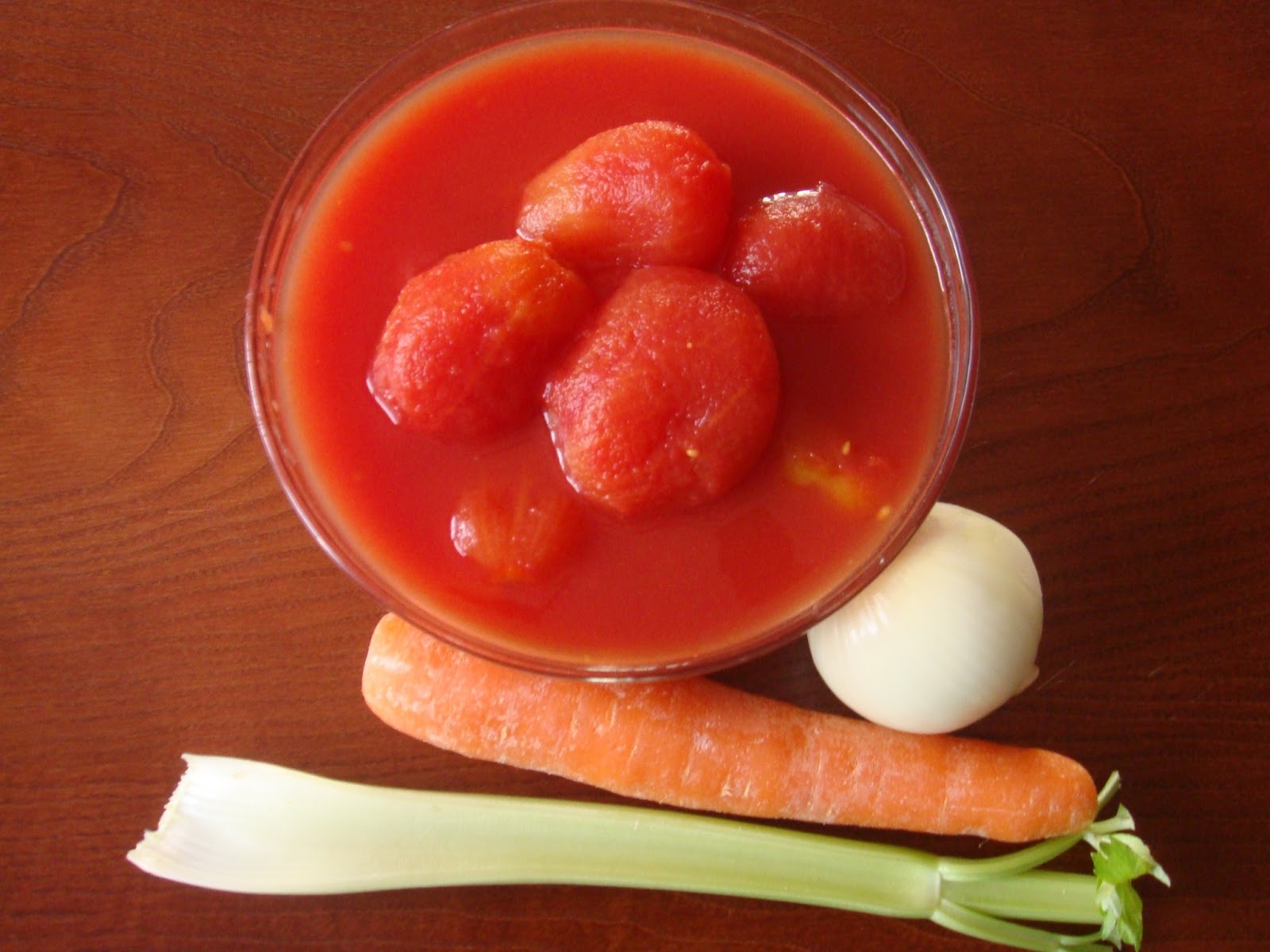 Sopita de la olla: Salsa de tomate cocida sin aceite