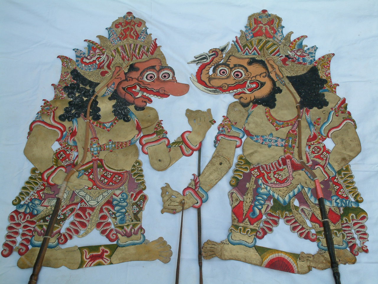 Sojourner Antiques: A complete set of Cirebon Wayang Purwa