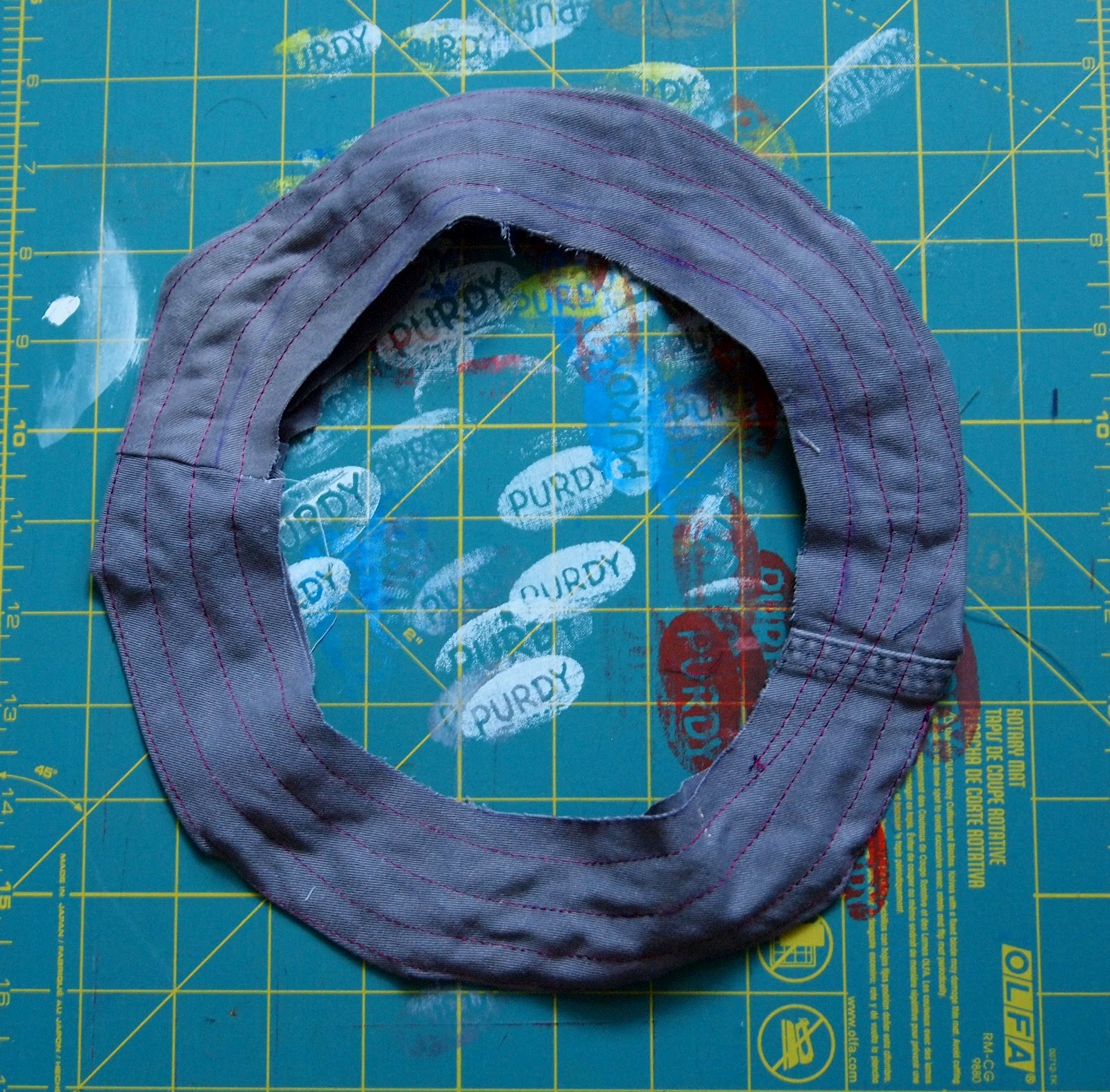 Purdy Everyday: Tutorial Tuesday - The Scrap Hat