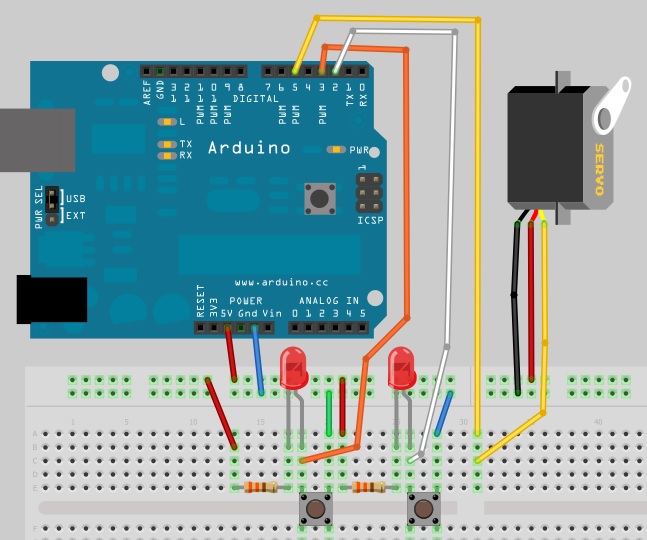 PROGRAMMING ARDUINO UNO - PIC 16F877A - 18F4550: Control de Servo BLUETOOTH