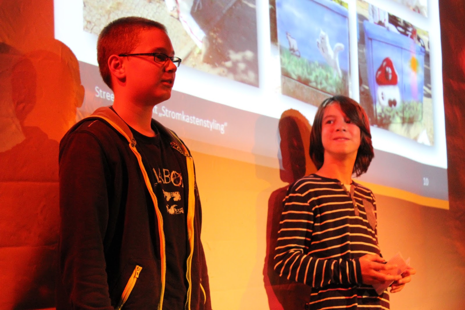 Stromkasten-Styling: Abschlussveranstaltung mit der Peter-Witte-Grundschule