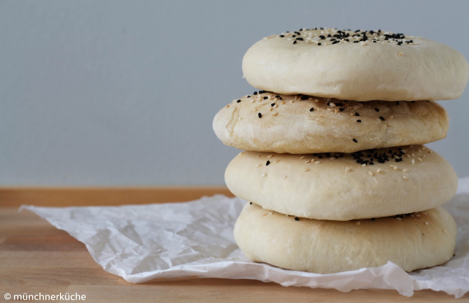 münchnerküche: Eine runde Sache - Pita Brot