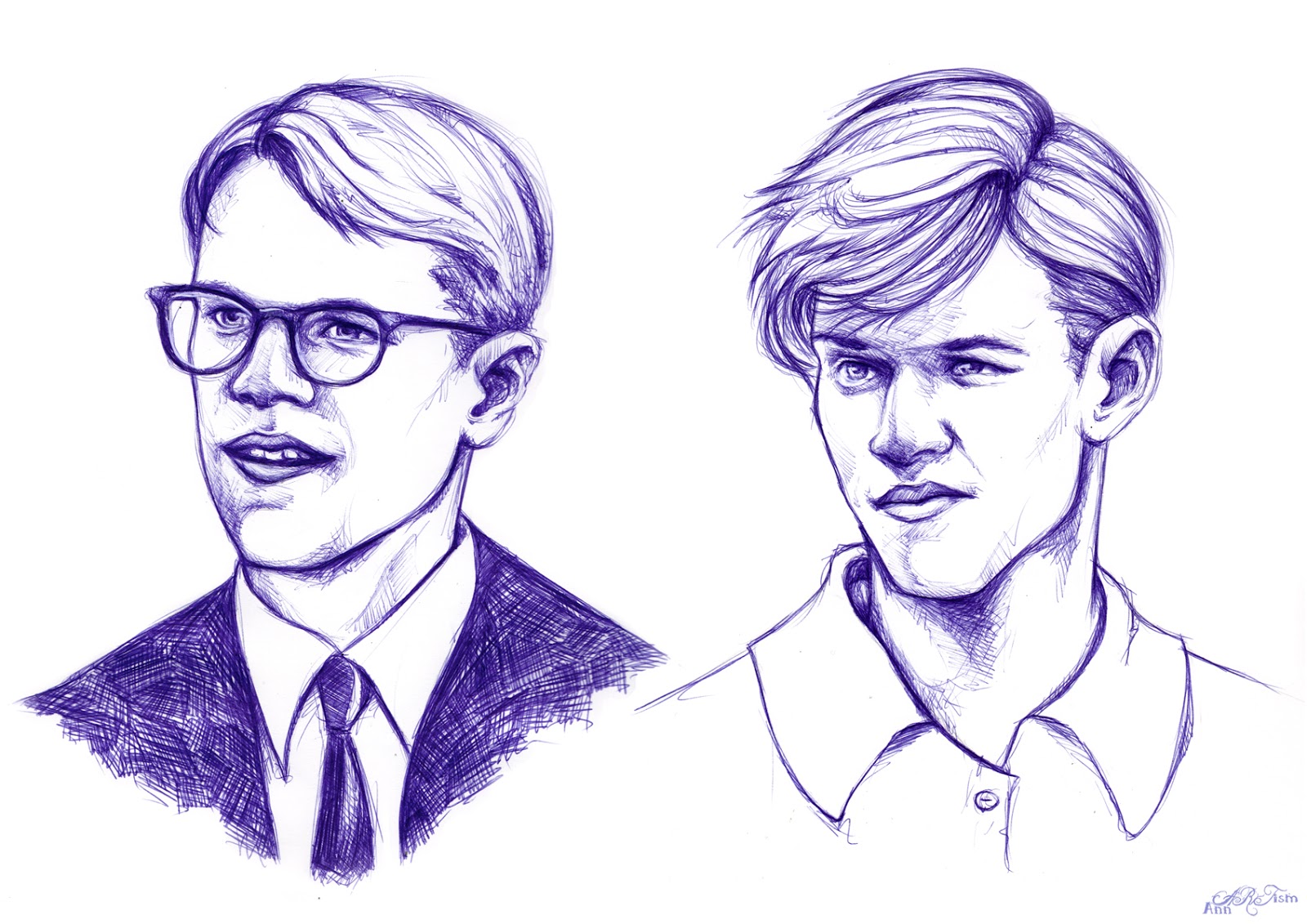 Ballpoint Pen Parker Pic: Ballpoint Pen Portraits