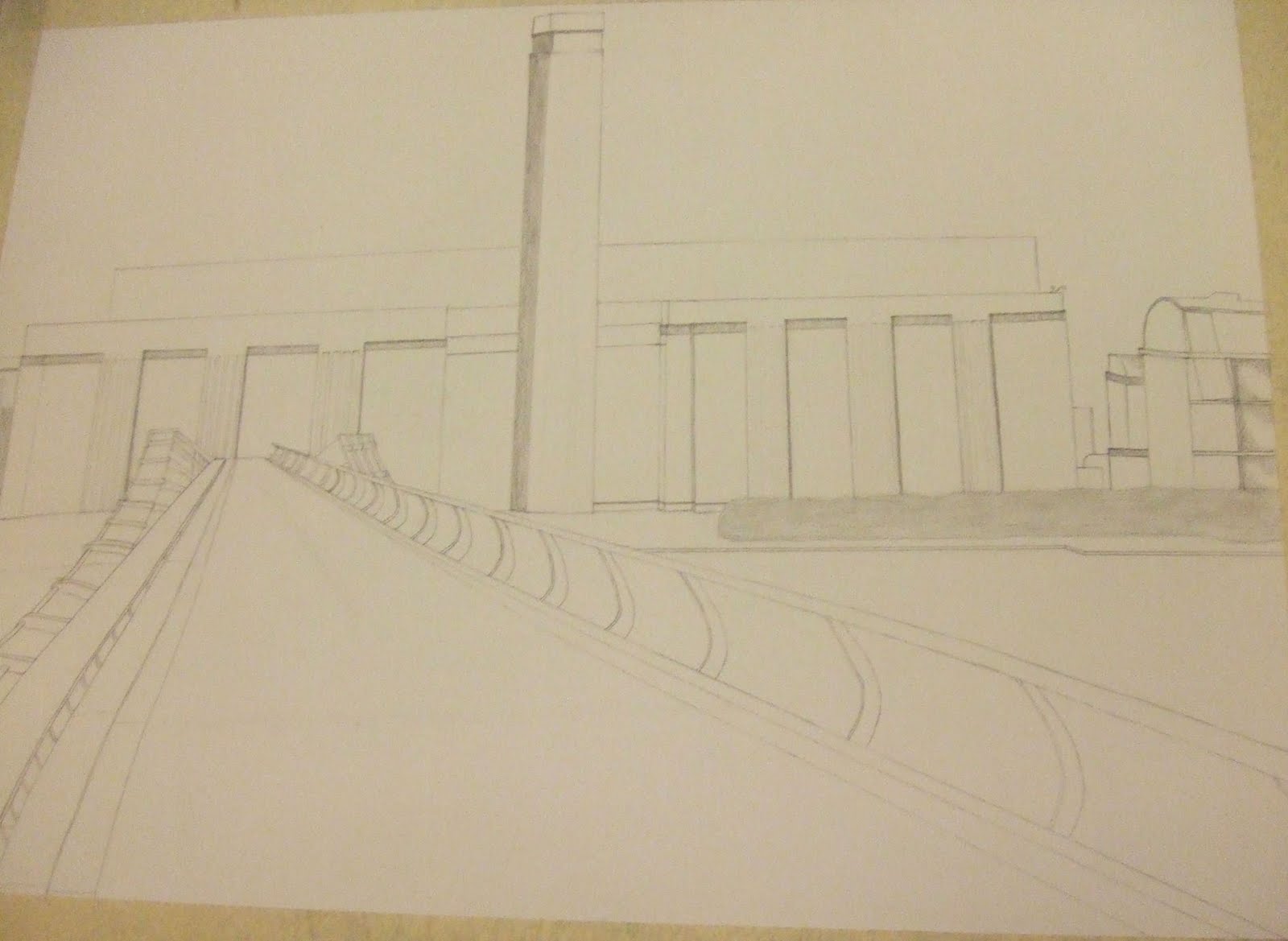 Art & Style: TATE Modern Architectural drawing