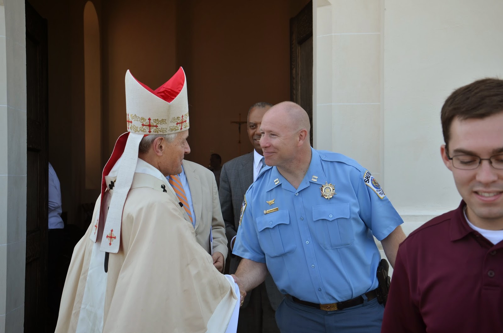 St. Mary's County Sheriff's Office - News: Sheriff Cameron Receives Prestigious Medal
