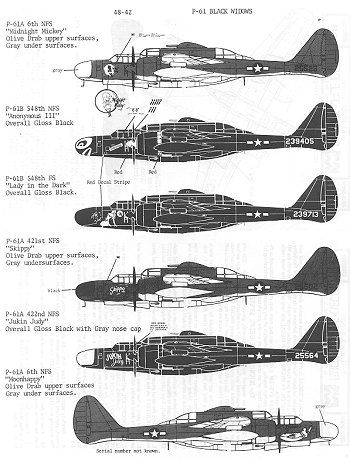 World War II in Pictures: P-61 Black Widow Night Interceptor