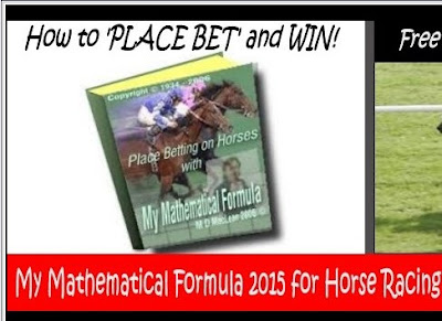 place betting on horses with my mathematical formula - paleo diet ...