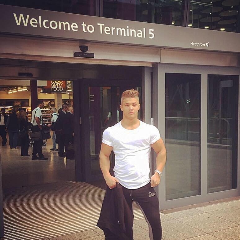 the beauty of male muscle: Joshua